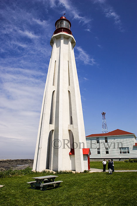 Pointe au Pere Lighthouse, Quebec Image - 0407_RE_1556 by Ron Erwin